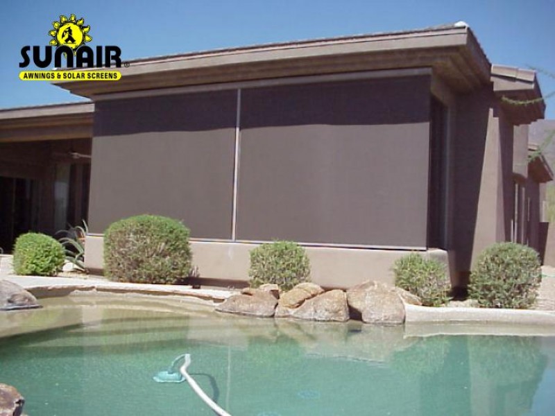 Solar Screens Exterior Retractable | Gallery