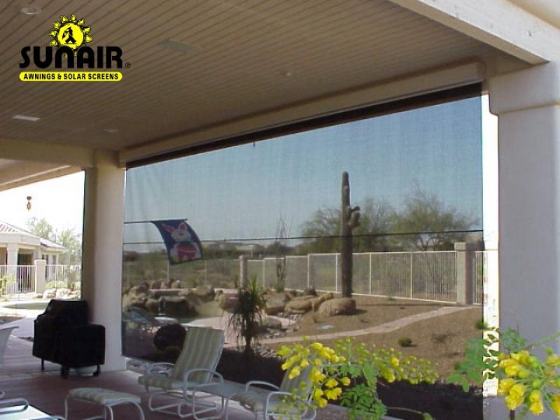 Solar Screens Exterior Retractable | Gallery