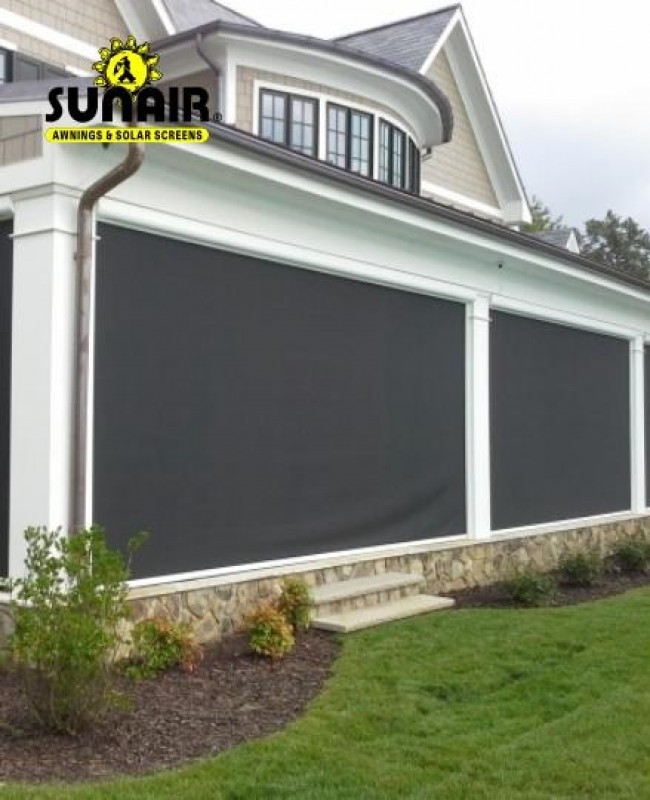 Zipper Screens With Mesh Fabric Retractable | Gallery