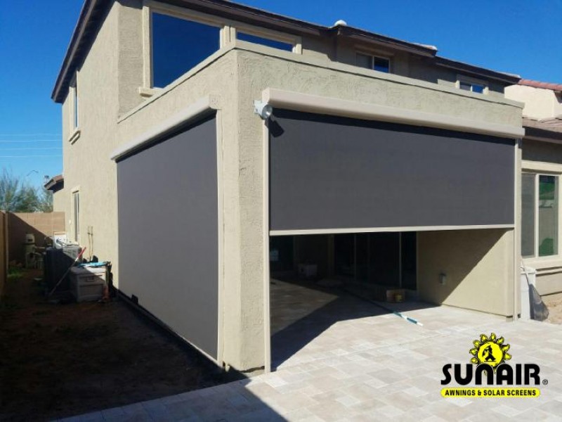 Zipper Screens With Mesh Fabric Retractable | Gallery