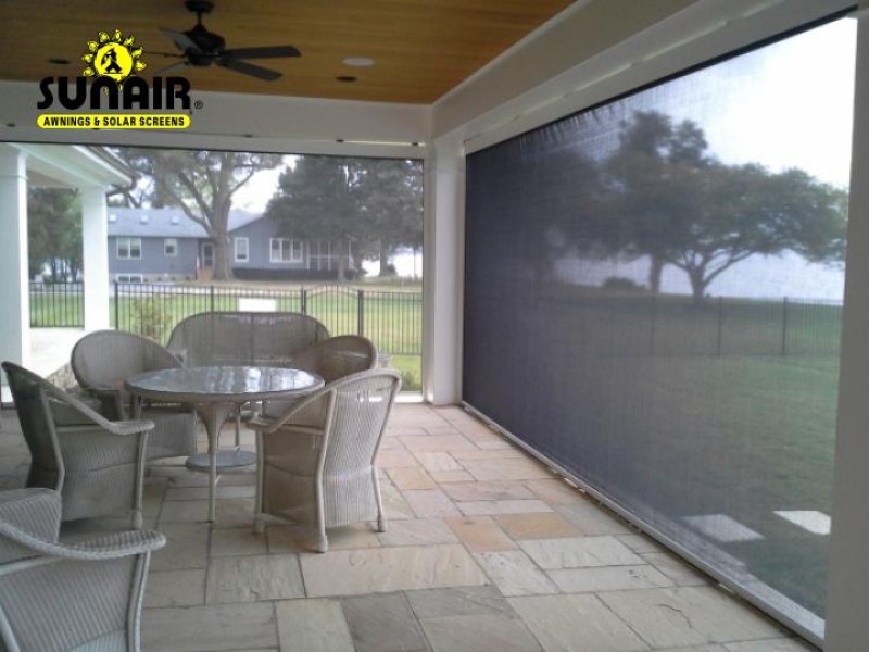 Zipper Screens With Mesh Fabric Retractable | Gallery