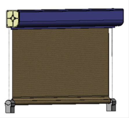 SC4000 Exterior Retractable Rolling Solar Shade Screen | Sunair Awnings